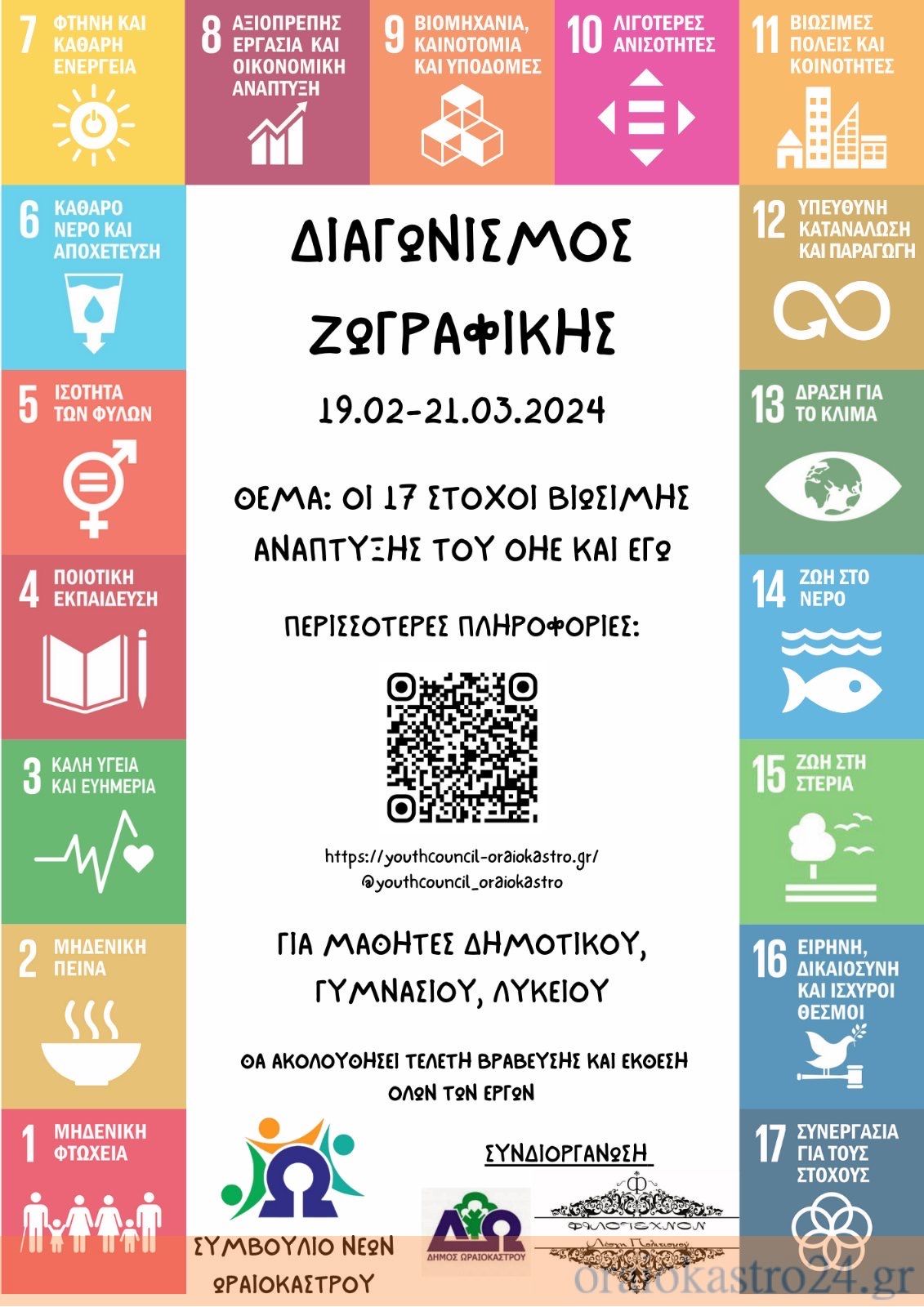 Διαγωνισμό ζωγραφικής για μαθητές απο τον Δ. Ωραιοκάστρου, το Συμβούλιο ...