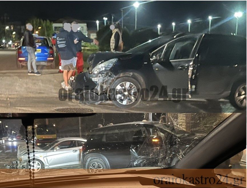ΤΩΡΑ Τροχαίο ατύχημα στο Ωραιόκαστρο - oraiokastro 24 Η ενημέρωση δεν ...